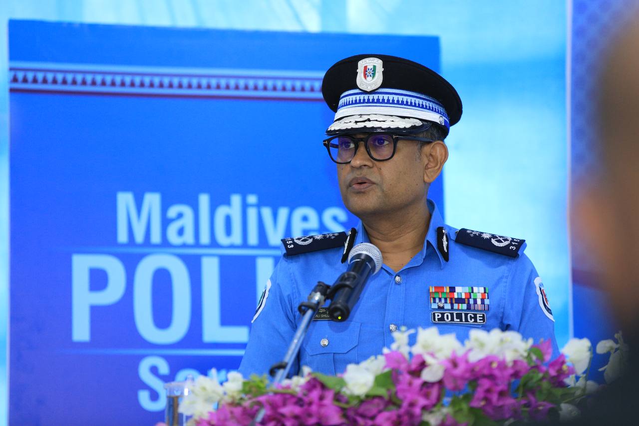 Maldives Police Service | ލ. މާބައިދޫގައި ގާއިމްކުރި ޕޮލިސް ޕޯސްޓް ...